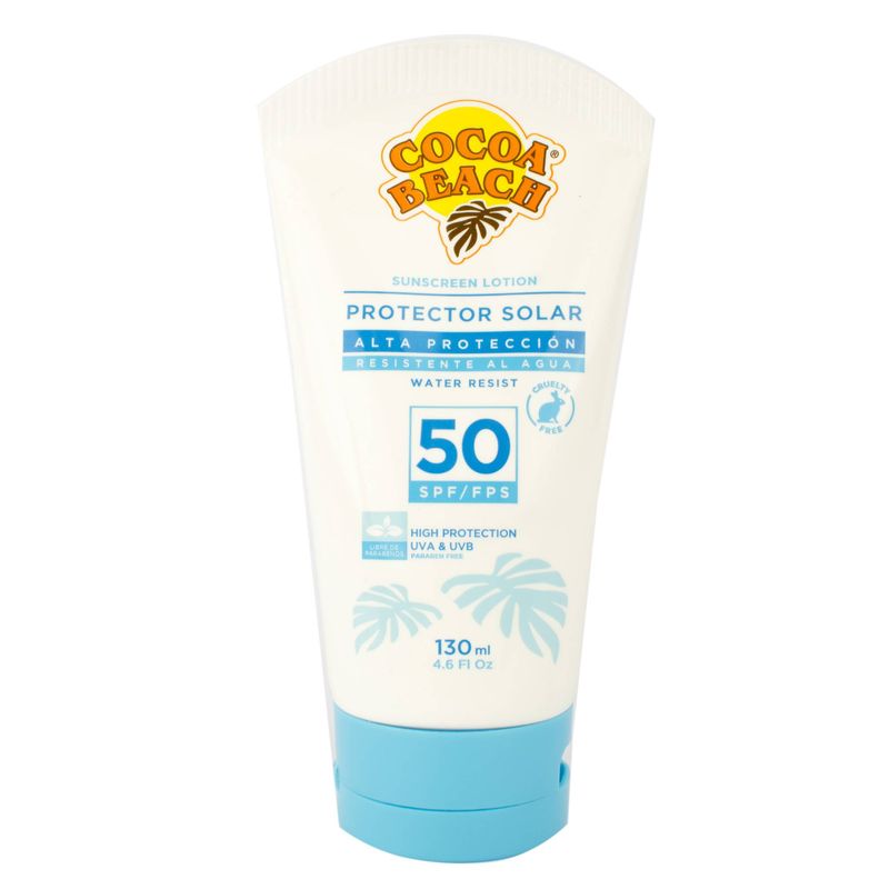 Protector Solar Cocoa Beach F50 Pomo 130ml - Ferniplast