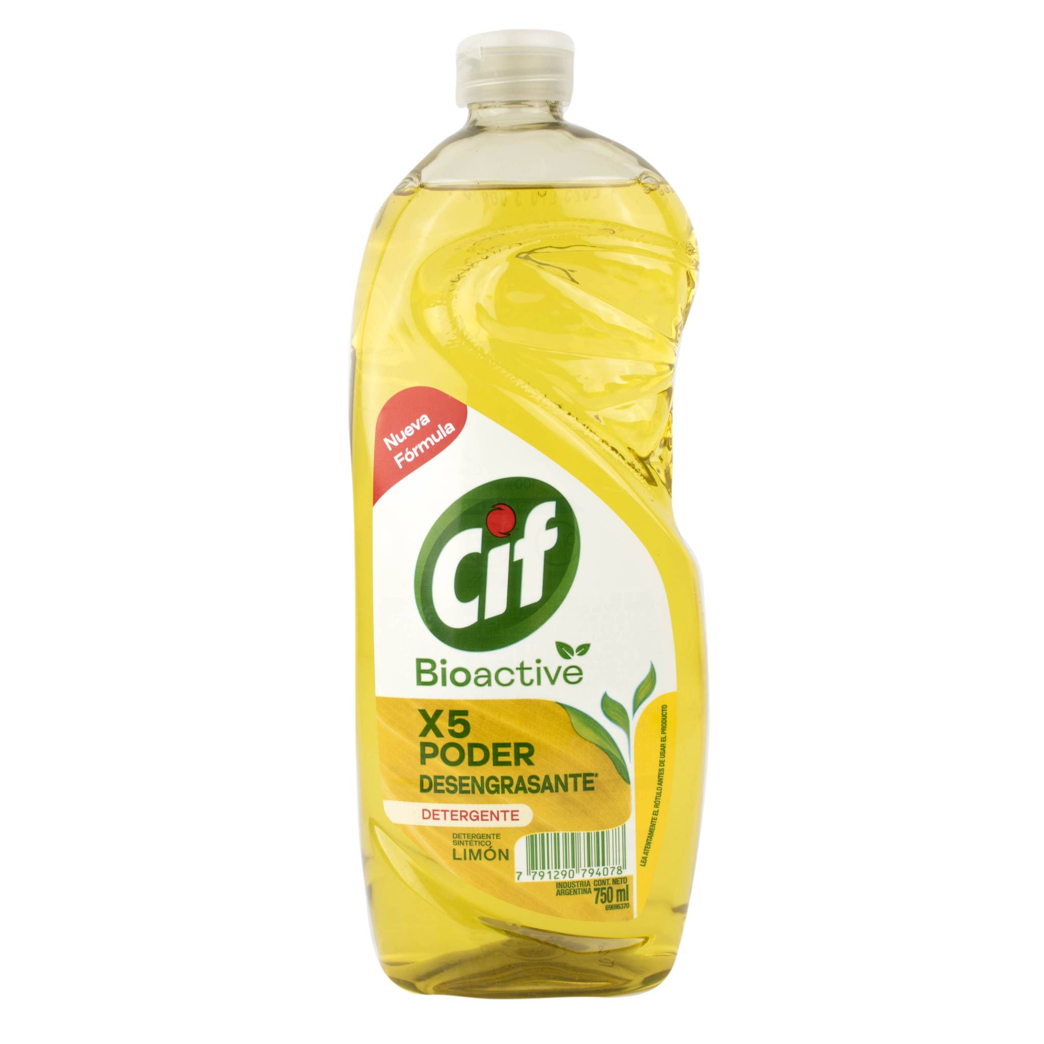 Detergente Cif Bioactive Limón 750ml - Ferniplast
