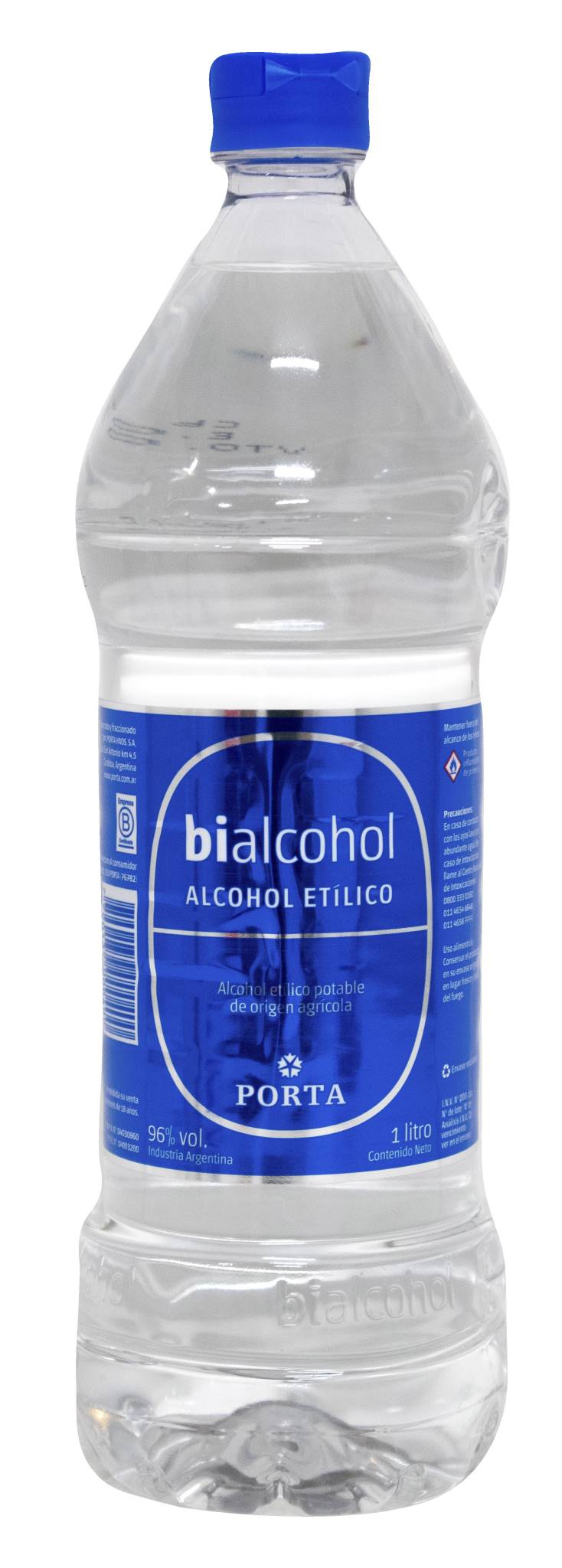 Alcohol Porta 96 Grados Alimenticio 1000ML - Ferniplast