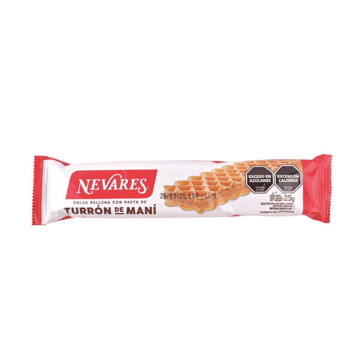 Turrón Nevares 25G - Ferniplast